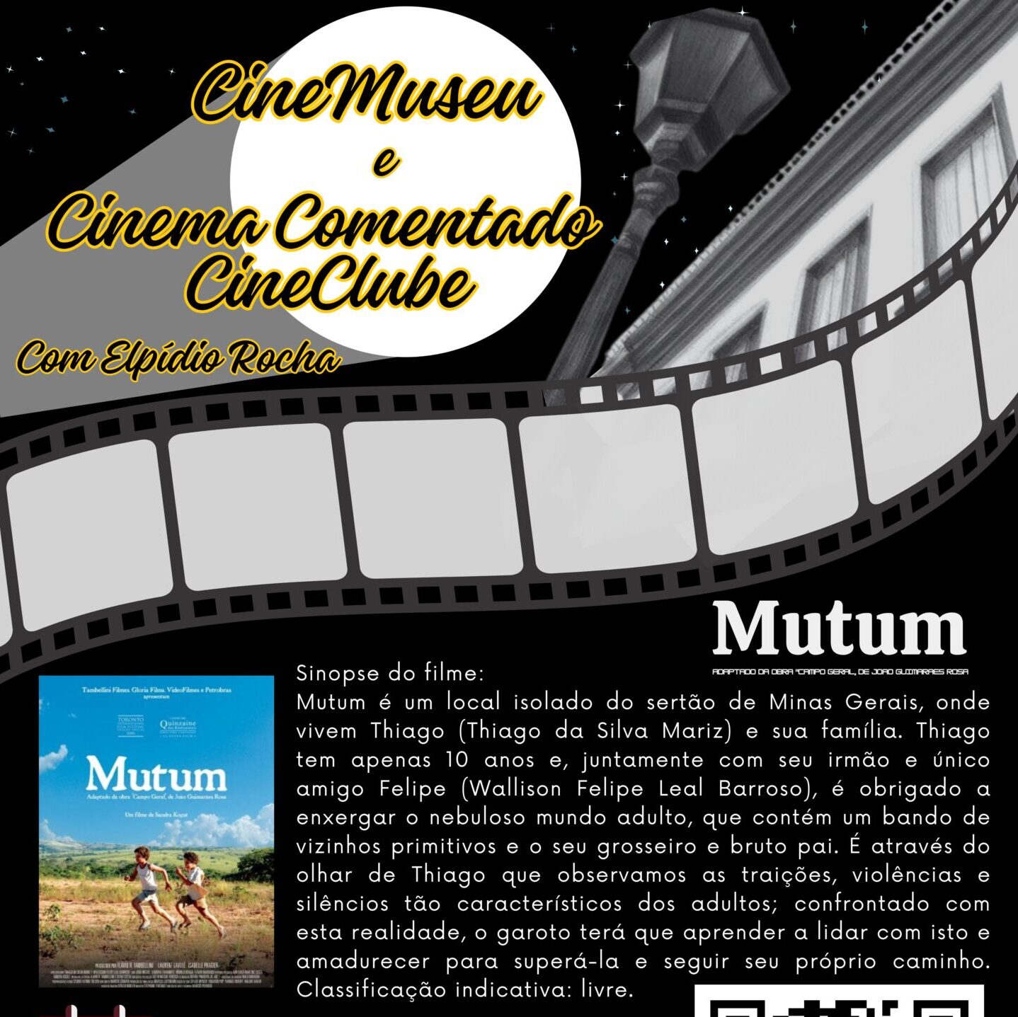 CineMuseu com Elpídio Rocha – Visite Museus